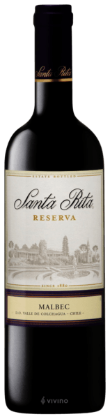 2012 Santa Rita Reserva Malbec | Vivino US