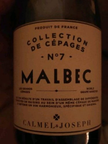 Calmel & Joseph Collection de Cépages No.7 Malbec | Vivino US