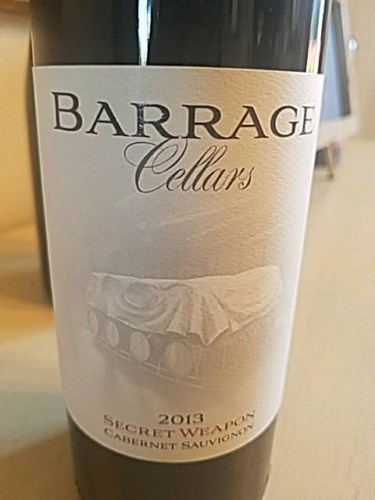 Barrage Cellars Secret Weapon Cabernet Sauvignon | Vivino US