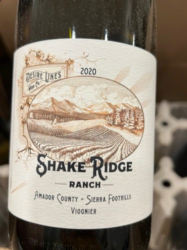 Desire Lines Shake Ridge Ranch Viognier | Vivino US