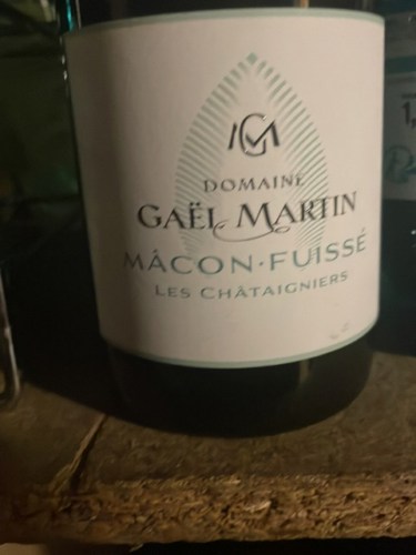 Domaine Gaël Martin Les Châtaigniers Mâcon-Fuissé | Vivino France
