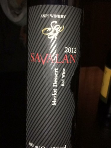 Savalan ASPI Winery Merlot Dessert | Vivino US