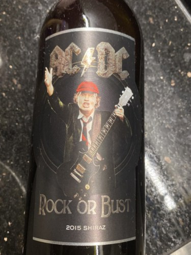 AC/DC Rock or Bust Shiraz | Vivino English
