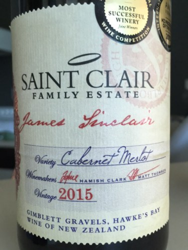 Saint Clair Family Estate James Sinclair Cabernet - Merlot | Vivino US