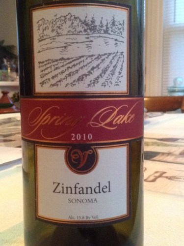 Spring Lake Winery Zinfandel | Vivino US