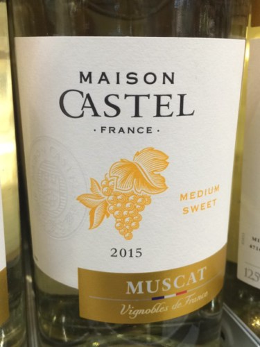 2015 Maison Castel Medium Sweet Muscat | Vivino US