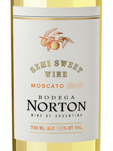 Bodega Norton Semi Sweet Moscato | Vivino US