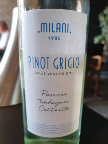 Milani Pinot Grigio | Vivino English