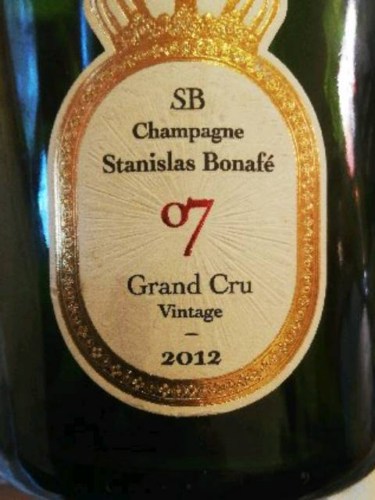 Champagne Stanislas Bonafé 07 Champagne Grand Cru | Vivino Français