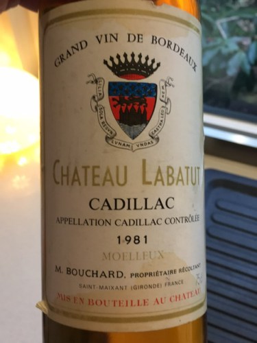 Michel Bouchard Chateau Labatut Cadillac Moelleux | Vivino Canada