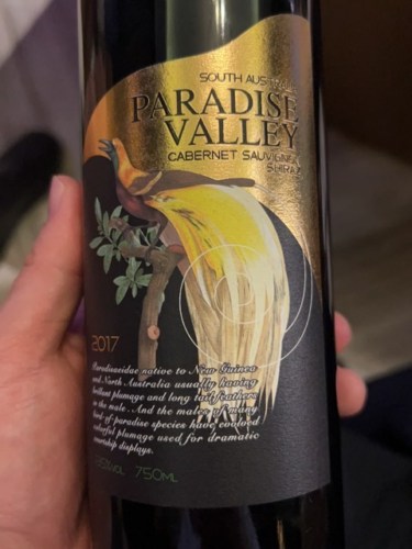 Paradise Valley Cabernet Sauvignon - Shiraz | Vivino US