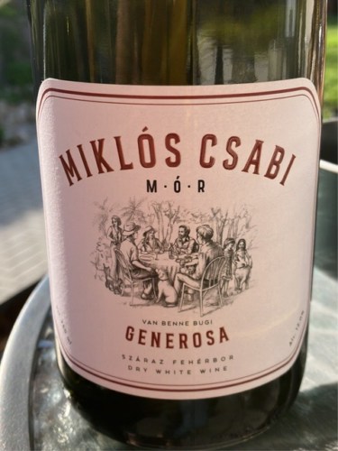 Miklós Csabi Generosa Dry White | Vivino US