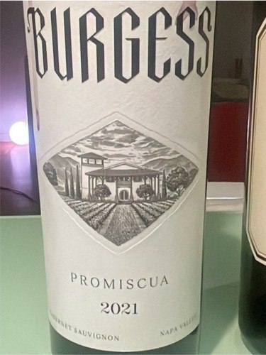 Burgess Promiscua | Vivino English