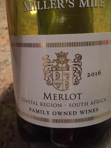 Miller's Mile Merlot | Vivino Australia