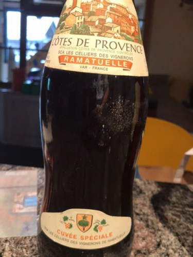 Les Celliers de Ramatuelle Cuvée Speciale Côtes de Provence Rouge ...