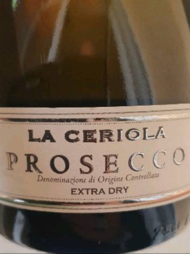 La Ceriola Prosecco Extra Dry | Vivino English