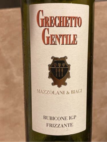 Mazzolani & Biagi Grechetto Gentile Rubicone Frizzante | Vivino US