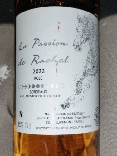 Château Caban La Passion de Rachel Rosé | Vivino US