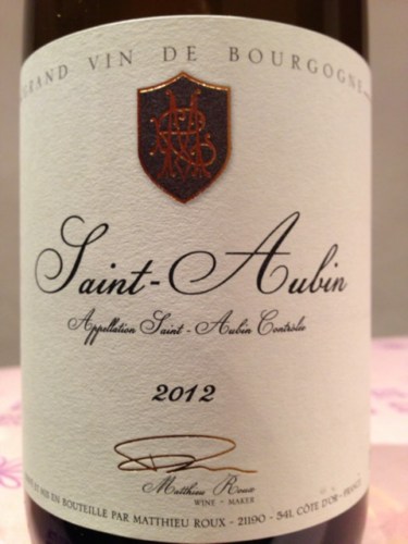 Matthieu Roux Saint-Aubin | Vivino Australia