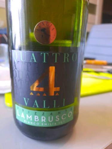 Quattro Valli Lambrusco Frizzante Bianco | Vivino US