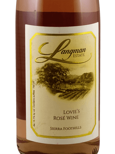 Langman Estate Lovie's Rosé | Vivino US