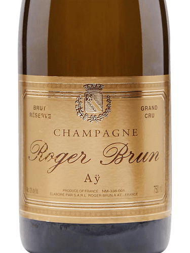 N.V. Roger Brun Réserve Brut Champagne Grand Cru 'Aÿ' | Vivino English
