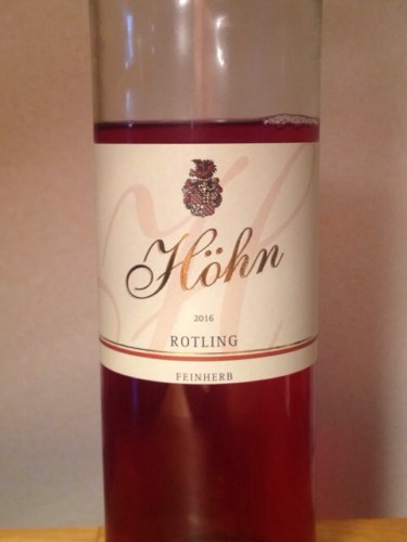 Weingut Höhn Rotling Feinherb | Vivino
