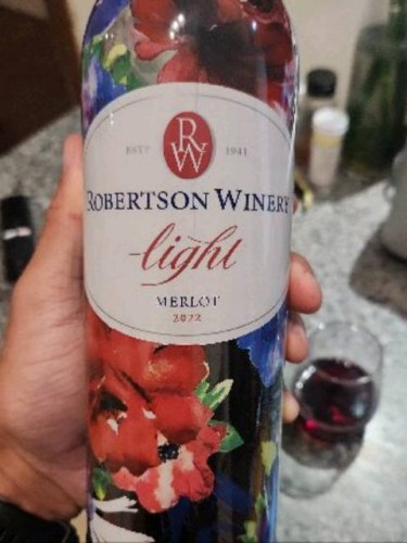 Robertson Winery Light Merlot | Vivino US