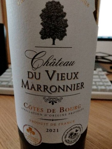 Grands Vins de Gironde Château du Vieux Marronnier Cotes de Bourg ...