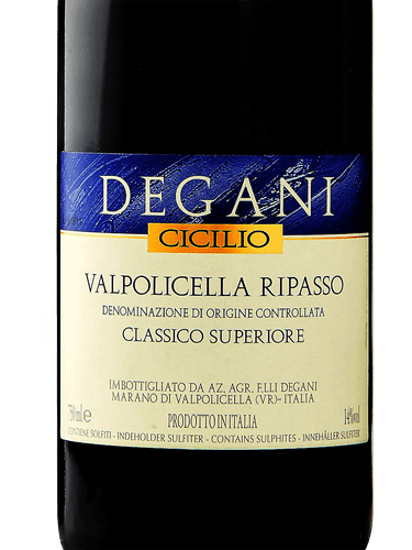 Degani Cicilio Valpolicella Ripasso Classico Superiore | Vivino English