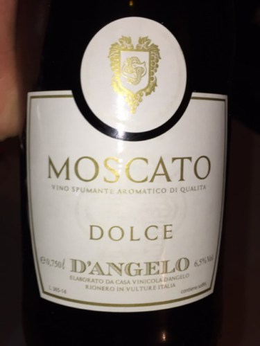 D'Angelo Moscato Dolce | Vivino US