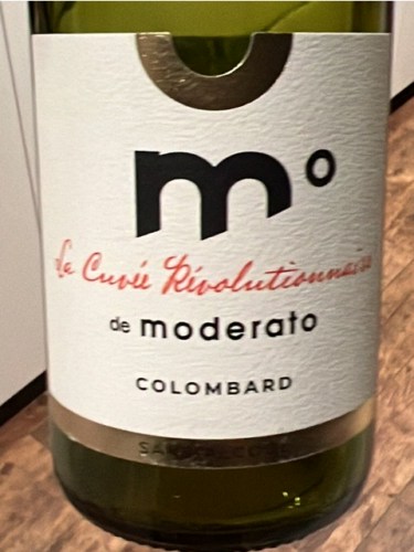 Moderato Le Cuvée Révolutionnaire Colombard | Vivino US