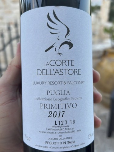 Albea La Corte Dell'Astore Primitivo | Vivino US