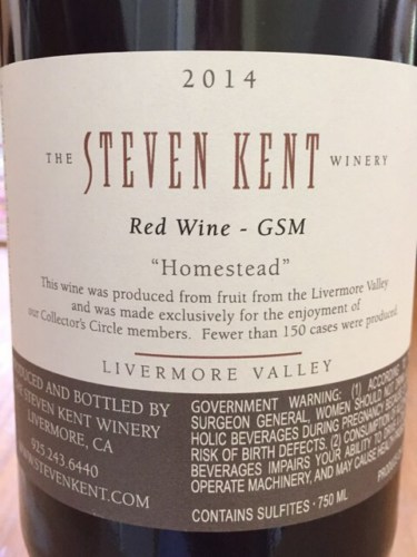 Steven Kent Homestead GSM | Vivino US