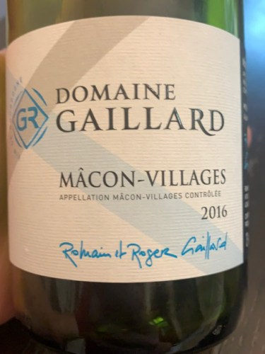 Domaine Gaillard Mâcon-Villages | Vivino US