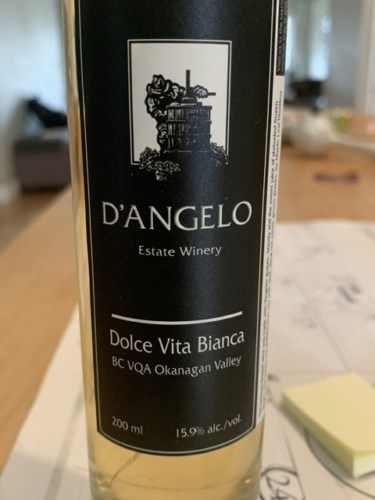D'Angelo Estate Winery Dolce Vita Bianca | Vivino United States