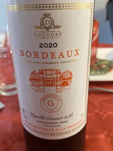 Famille Ducourt Bordeaux | Vivino US