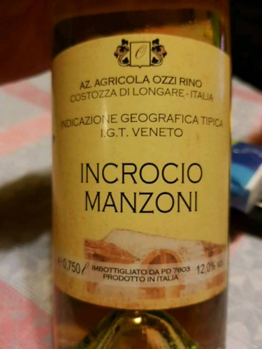 Ozzi Rino Incrocio Manzoni | Vivino Canada