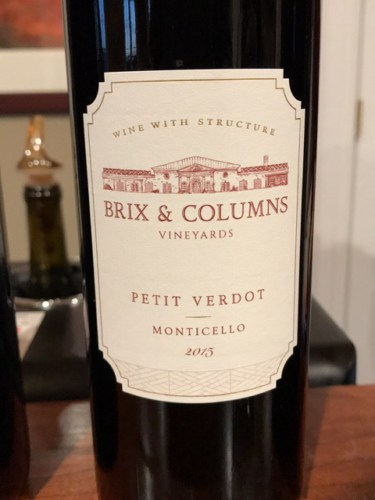 Brix et Columns Petit Verdot | Vivino Canada