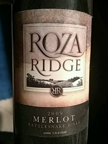 Roza Ridge Merlot | Vivino US