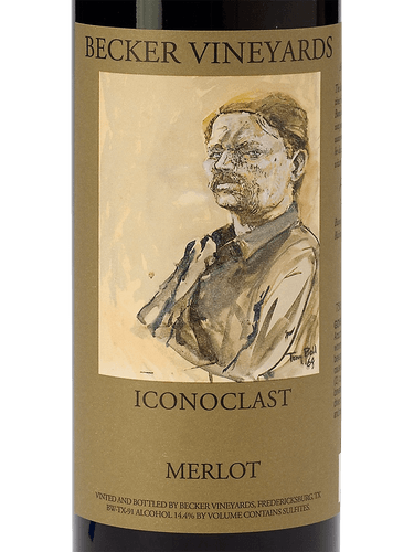 Becker Vineyards Iconoclast Merlot | Vivino US