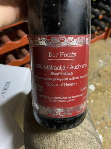 Pieroth Bor Forrás Ausbruch Mátraalja | Vivino US