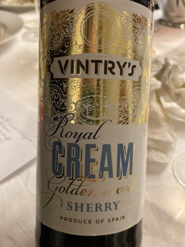 José Estévez Vintry's Royal Cream Golden Sweet Sherry | Vivino US