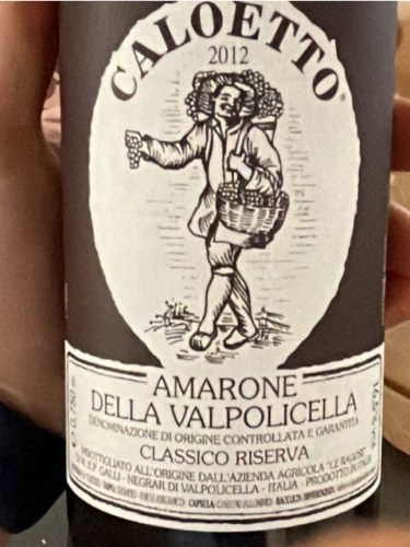 Le Ragose Caloetto Amarone della Valpolicella Classico Riserva | Vivino ...