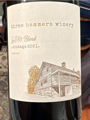 Three Hammers Winery GSM Blend | Vivino US
