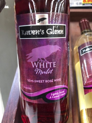 Raven's Glenn White Merlot | Vivino US