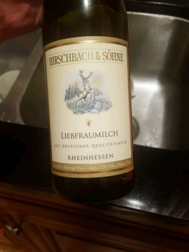 Hirschbach & Söhne Liebfraumilch | Vivino Australia