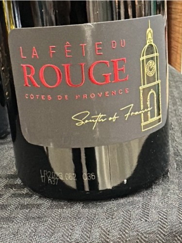 La Fête Wine Co Côtes de Provence Rouge | Vivino English