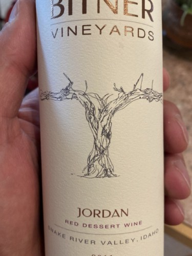 Bitner Vineyards Jordan Red Dessert | Vivino US