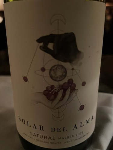 Solar del Alma Natural Malbec | Vivino
